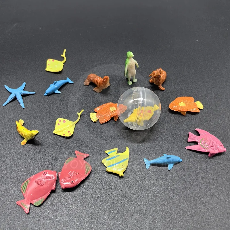 Marine Animals 35 38mm Capsule Toys Wholesale Customized Sea Animal ...