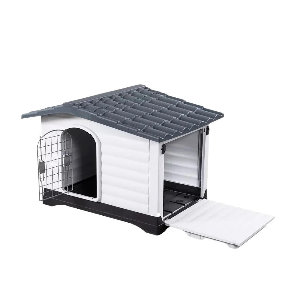 Dog House With Liquid Drainage System Dog Pets House Winter Resistant ...