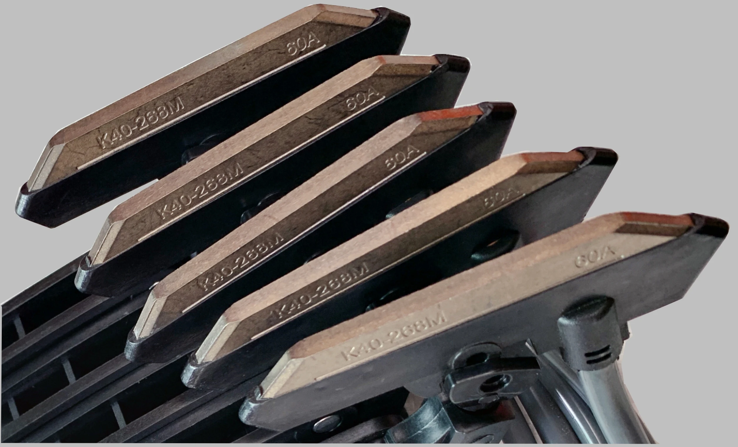 KEDO MKD 30A 60A 100A Manufacturer Directly Supply Copper Conductor Bus bar Carbon Brush ...