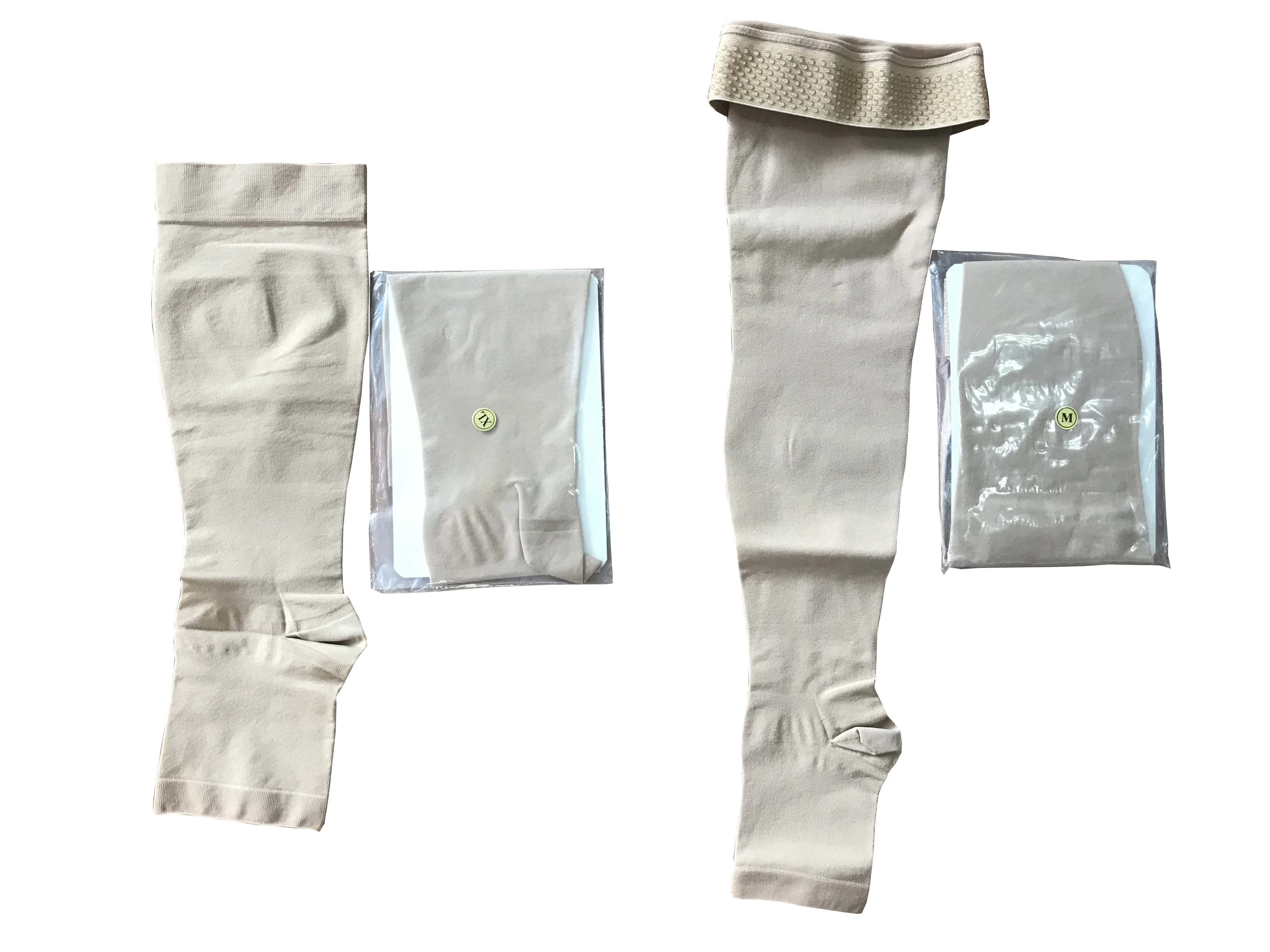 Medical Anti Deep Vein Thrombosis Dvt 15-21mmhg Knee High Travel Flight ...