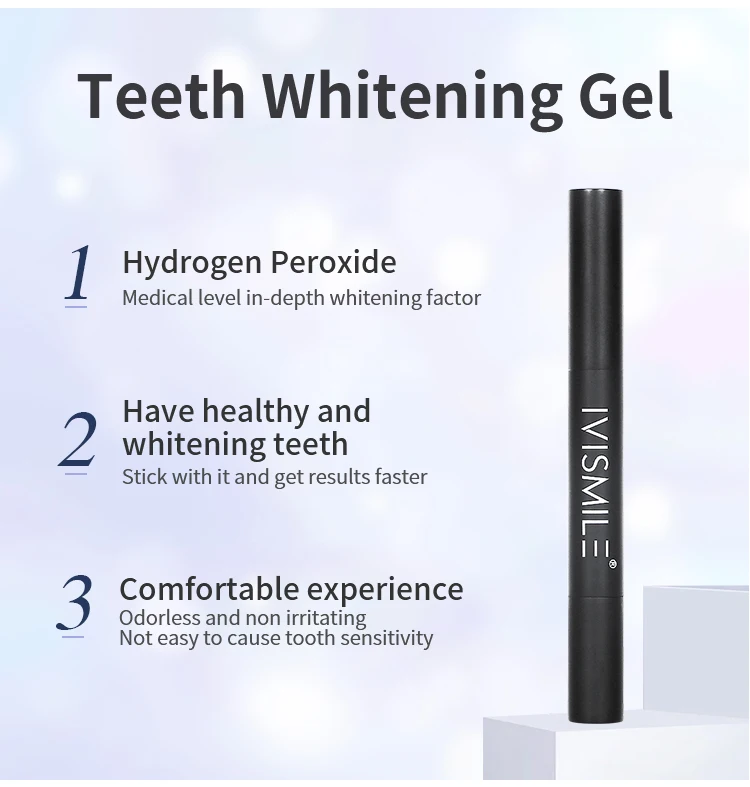 IVISMILE Teeth Whitening Kit - Customized Professional LED