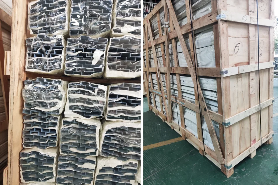 Custom Extrude Aluminium Profile Metal Wall Louvers Acoustic Vertical ...