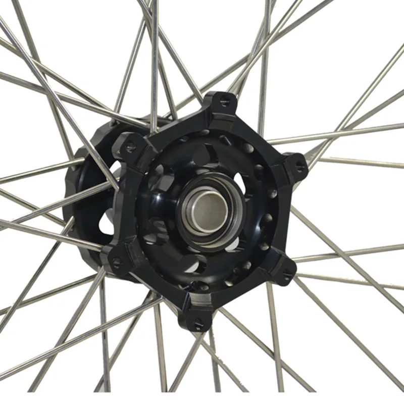 SE125 Aluminum Alloy Anodized 21/18 Inch Enduro 36 Spoke Wheel Sets for ...