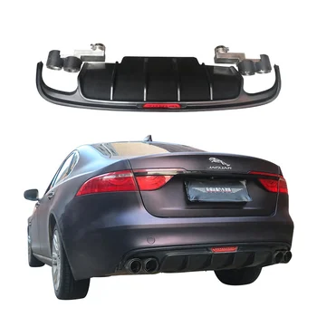 Rear Diffuser For Jaguar Xf Xfl Xe Xel 2015-2020 Car Splitter Body Kit ...