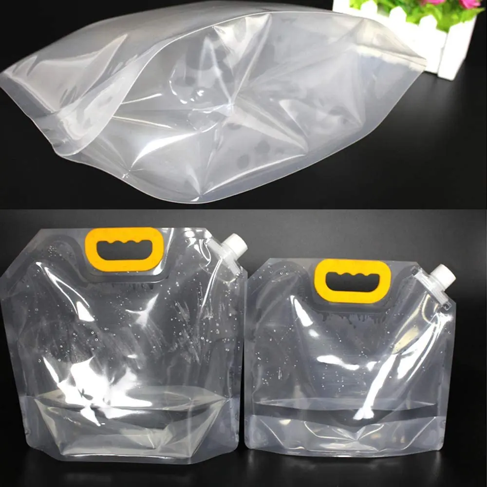 5 Liter Gallon Portable Drinking Containers Packaging Spout Pouch Water ...
