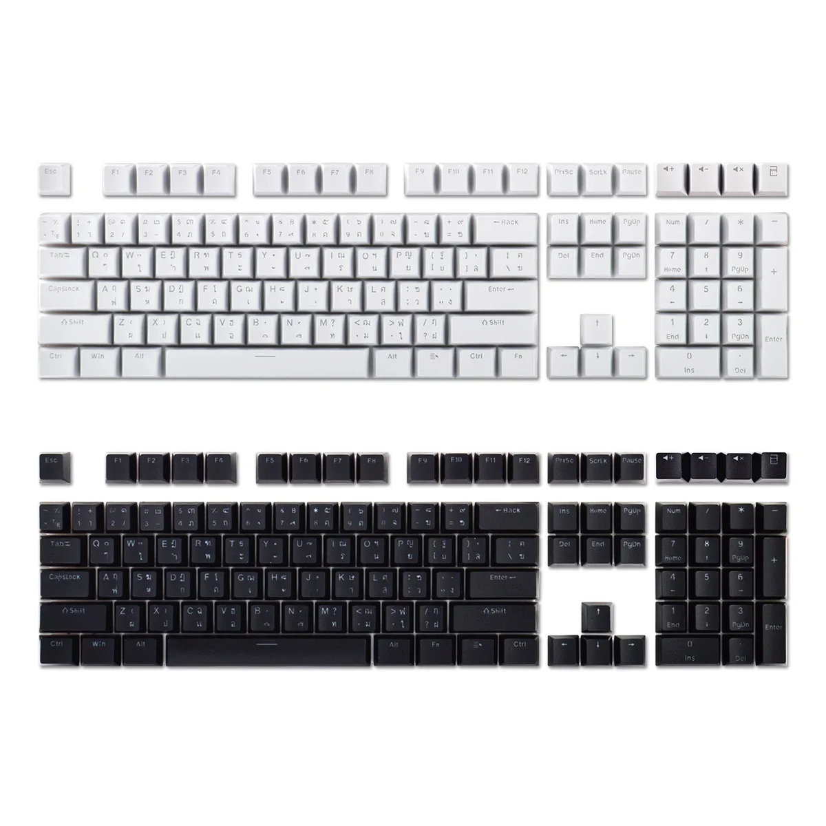 Ansi Iso Abs Keycap Set 113keys Previous To Light Mechanical Keyboard ...