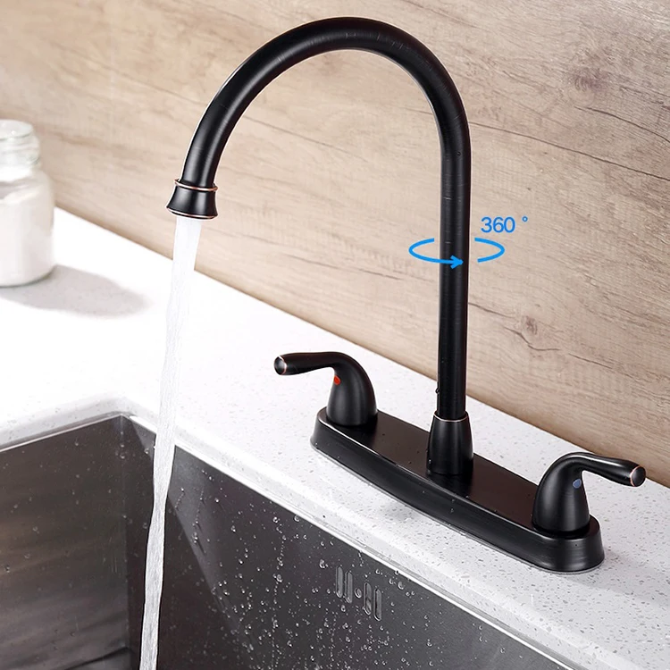 Kitchen Faucet Replacement 2 Handle Kitchen Faucet 8 Inch Kitchen ...