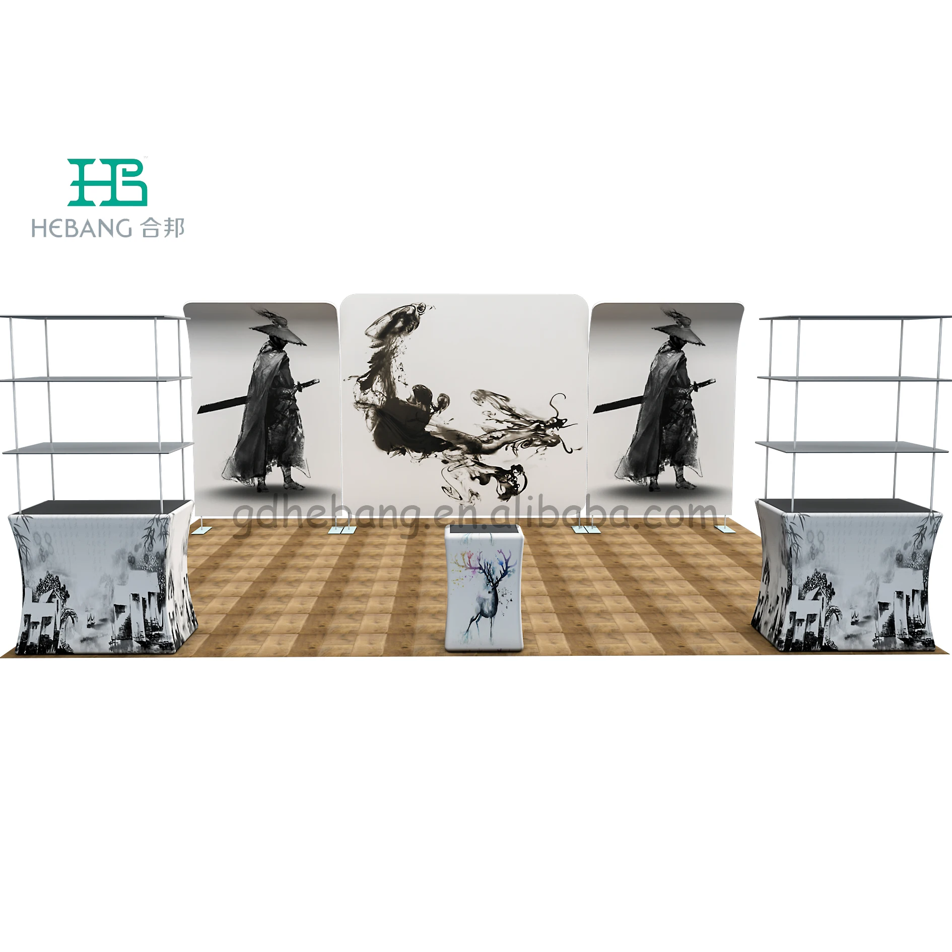 Custom Tension Fabric Display Collapsible Backdrop Display Act Fast ...