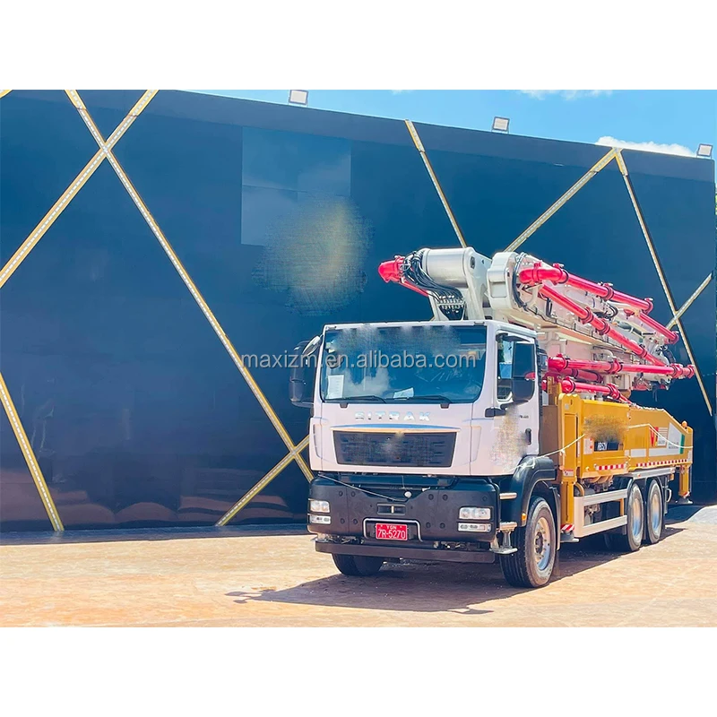 Xuzhou Factory 69m 72m Concrete Pump Truck with HOWO Chassis for Sale ...