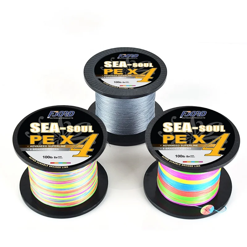 Fjord In Stock Or Customizable 500m Multicolored 8 Strand 100% Pe ...