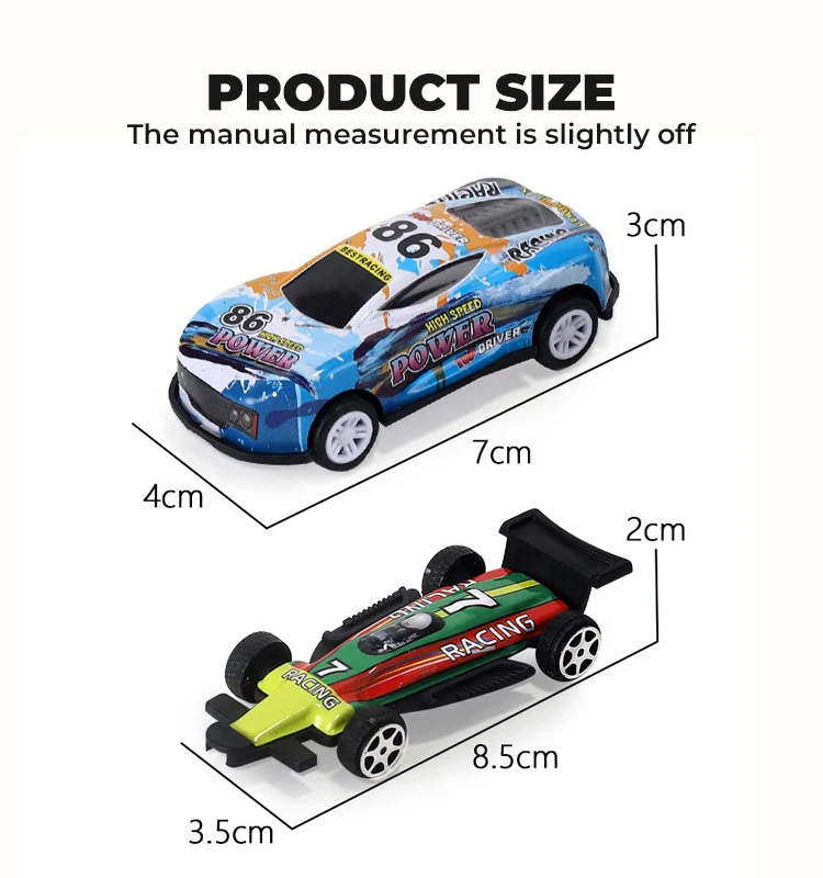 1:64 Creative DIY Plastic Diecast Toy Vehicles Wholesale Pull Back ...