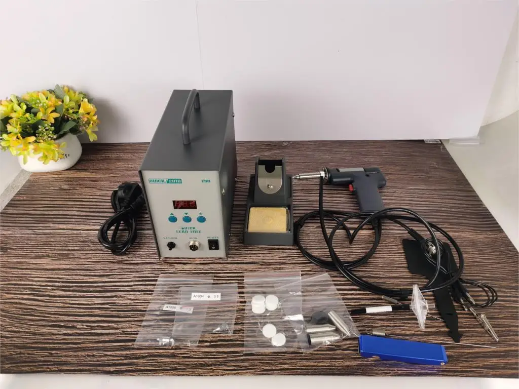 Quick 201b Electric Suction Tin Anti-static Suction Gun Crack 201b Eliminate Electrostatic ...