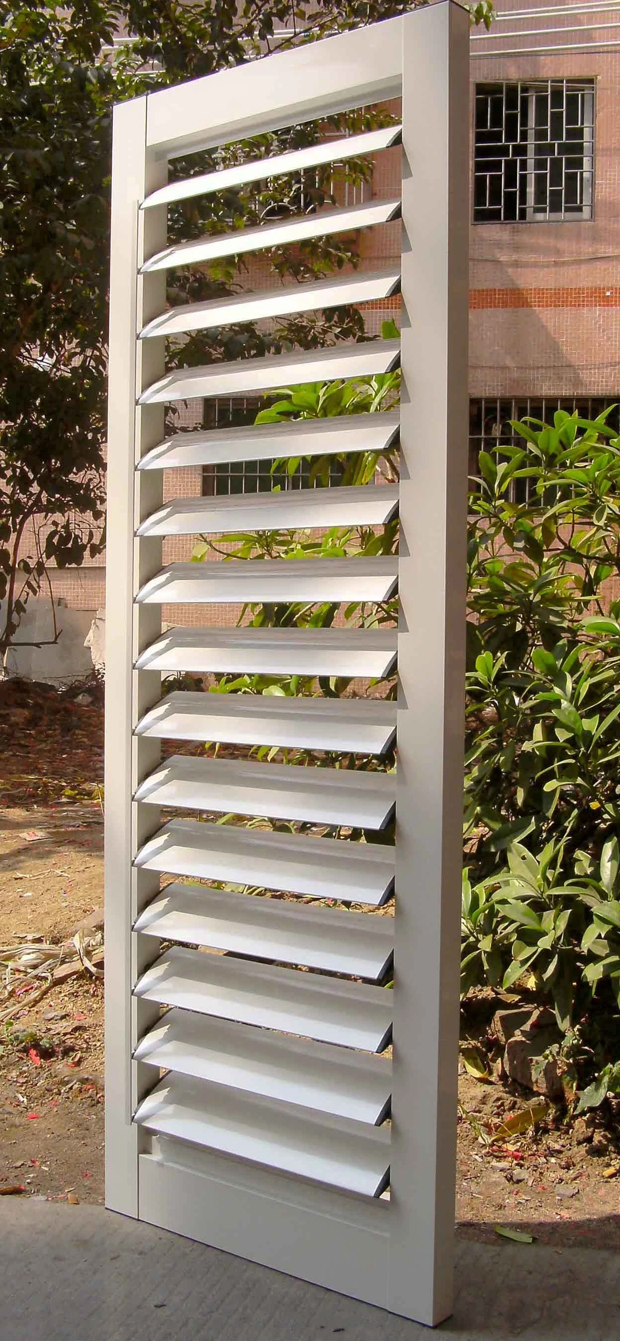 Prima Automatic Motorized Aluminum Window Louver Aluminum And Glass ...