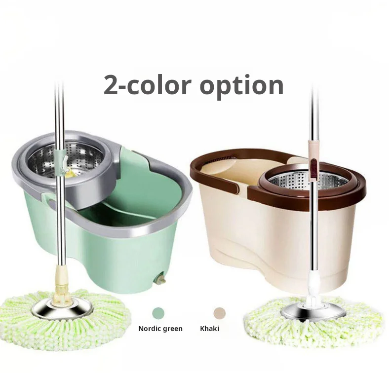 High Quality Rotating Head Mop With Bucket Cleaning Tools Set 360 Easy ...