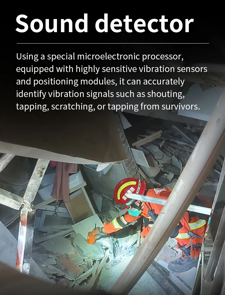 LSJ Multi-Mode Radar Life Detection Equipment for Earthquake Rescue