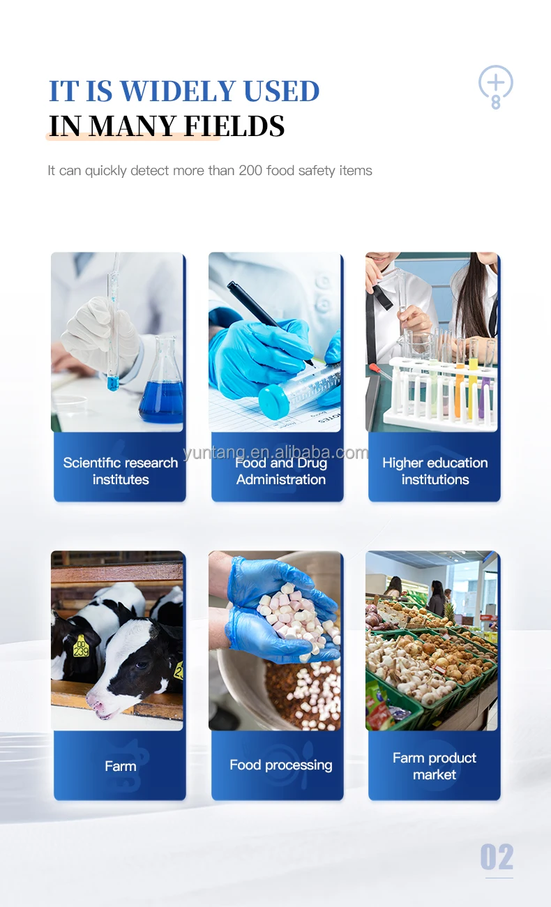 Food Safety Detector Meat Aquatic Products Antibiotic Clenbuterol Rapid ...