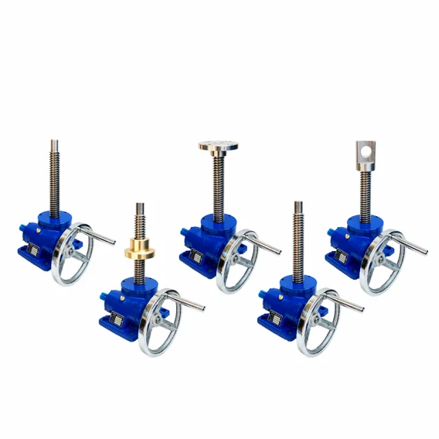 Manual Lifting Reducer Swl1 Screw Jack Lifting Height 500mm Hand Wheel ...