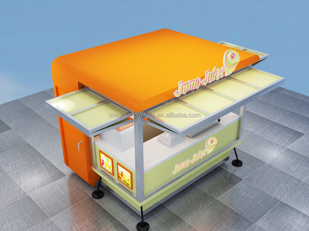 Outdoor Food Display Kiosk Outdoor Snack Booth Design Outdoor Juice ...