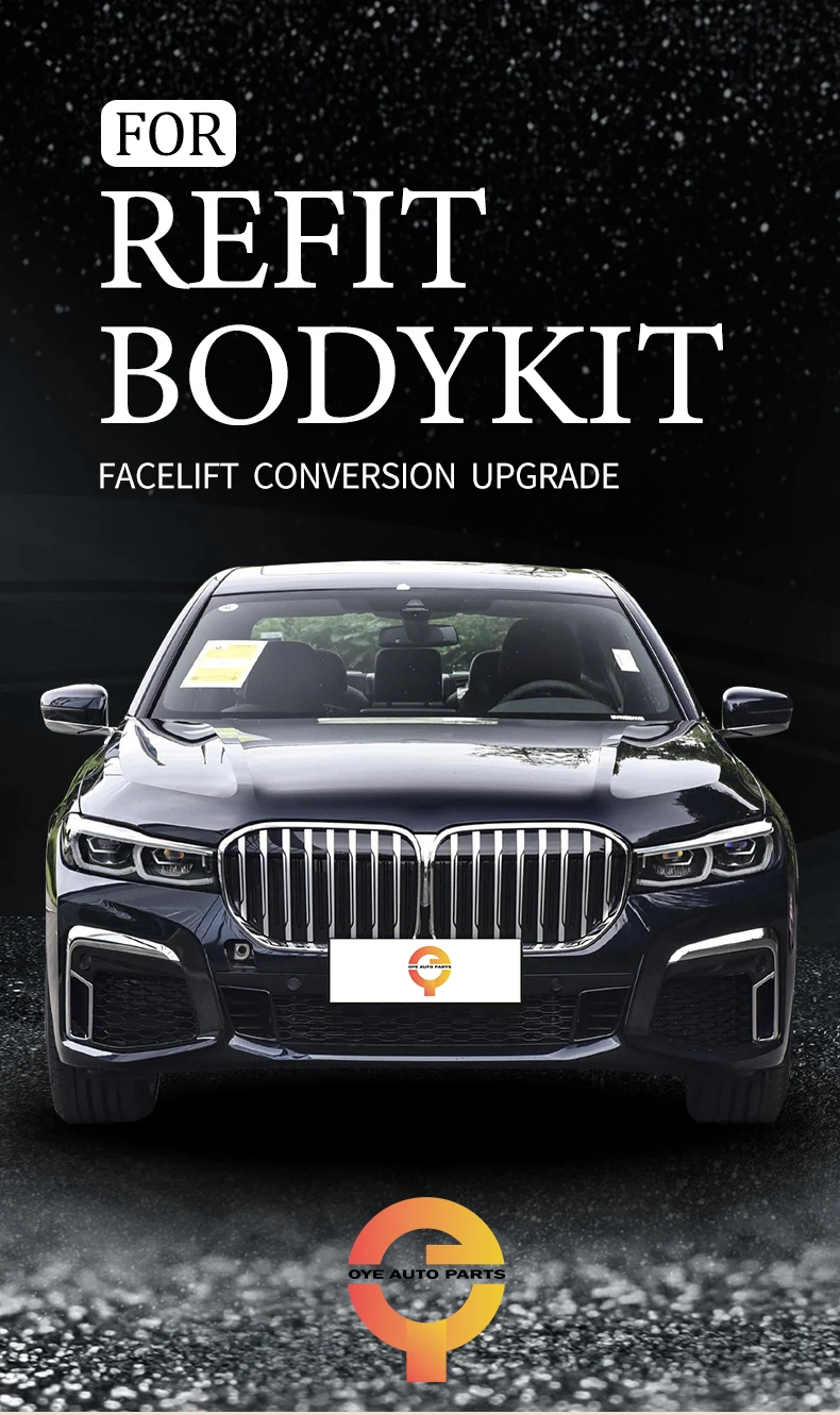 Conversion Kit BMW 7 Series F01 F02 Body Kit Upgrade to G12 Sport ...