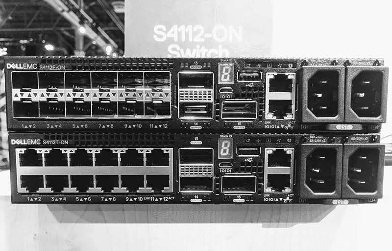 D Ell E Mc S4112f-on Half-width Switches 12x 10gbe Sfp+,3x 100gbe ...
