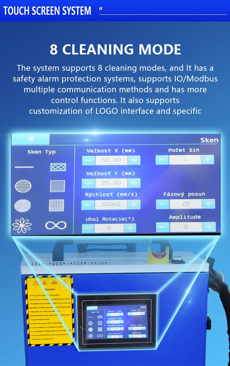 200W Pulse Laser Cleaning - Efficient & Versatile Solutions