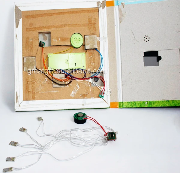 Factory Customized Press Button Sound Module Book Educational Story ...