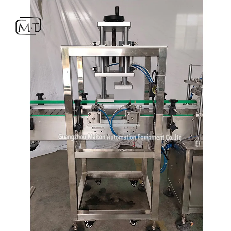 Automatic Plastic Bucket Lidding Machine - 1 Gallon & 5 Gallon