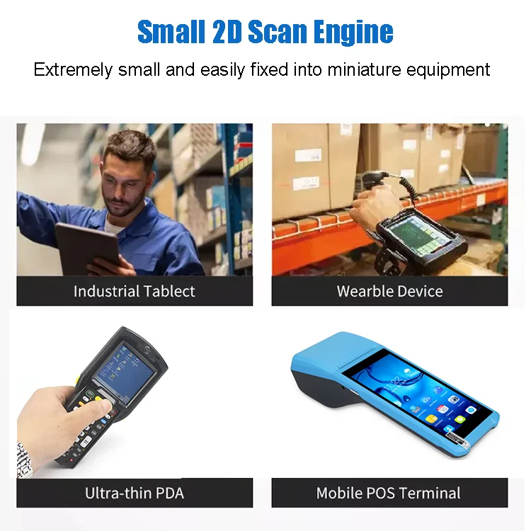 2D QR Code Scanner Module for Kiosk & Self-Service Applications