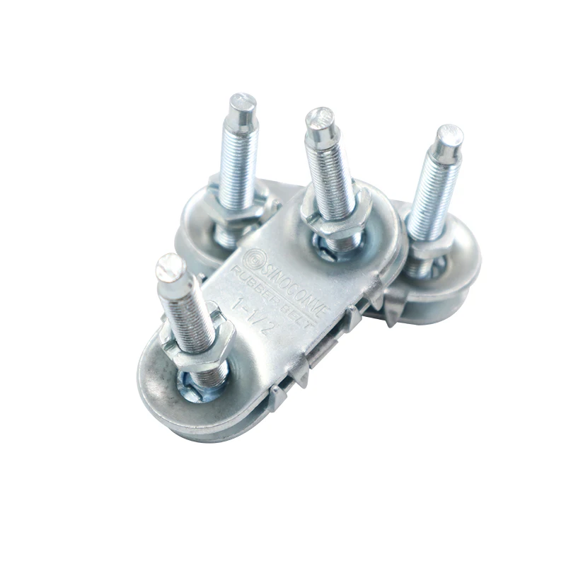 High Quality Solid Bolt Plate Galvanized Steel Conveyor Belt Fasteners ...