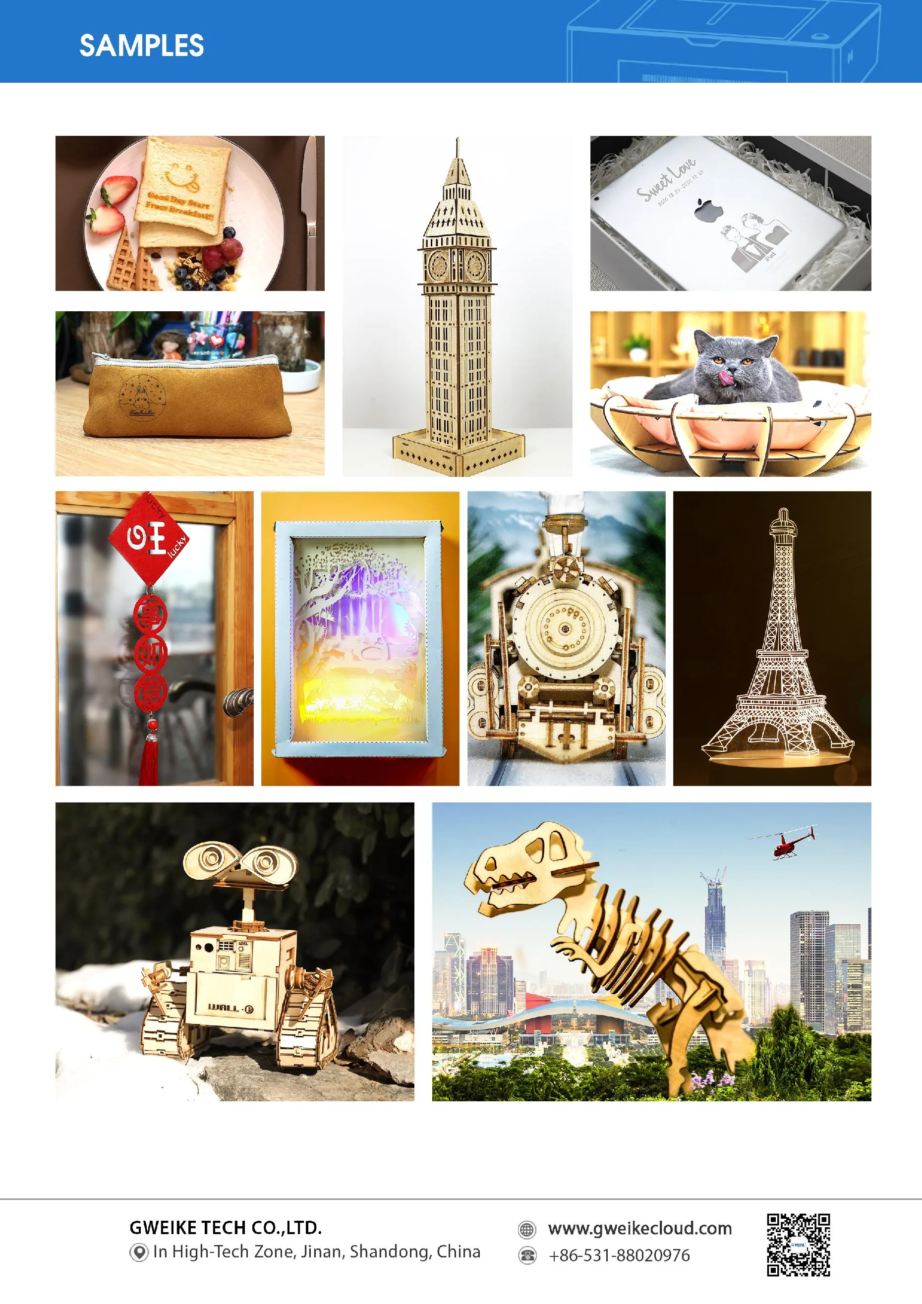 G.weike Laser 3d Laser Cutting&engraving Machine With Free Air Filter ...