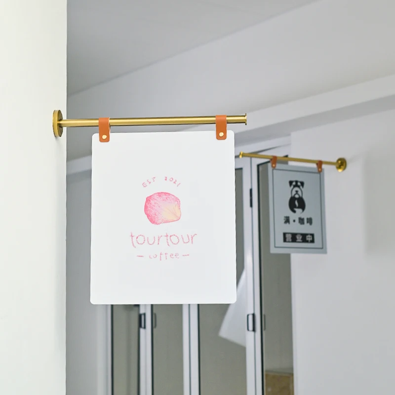 Minimalist Wind Side Hanging Door Signs, Advertising Boards, Store ...