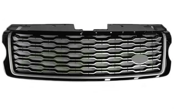 Grille Semua Hitam Lr055880 Kisi Pelindung Mobil Grille Depan Krom Jala ...