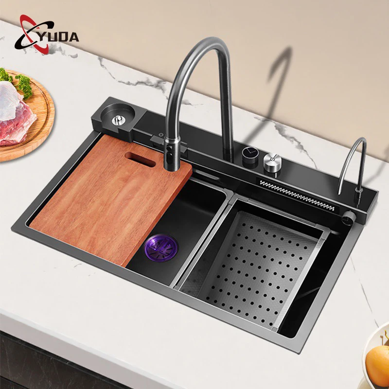 Smart Multifunction Kitchen Sink - Modern Style & Quality