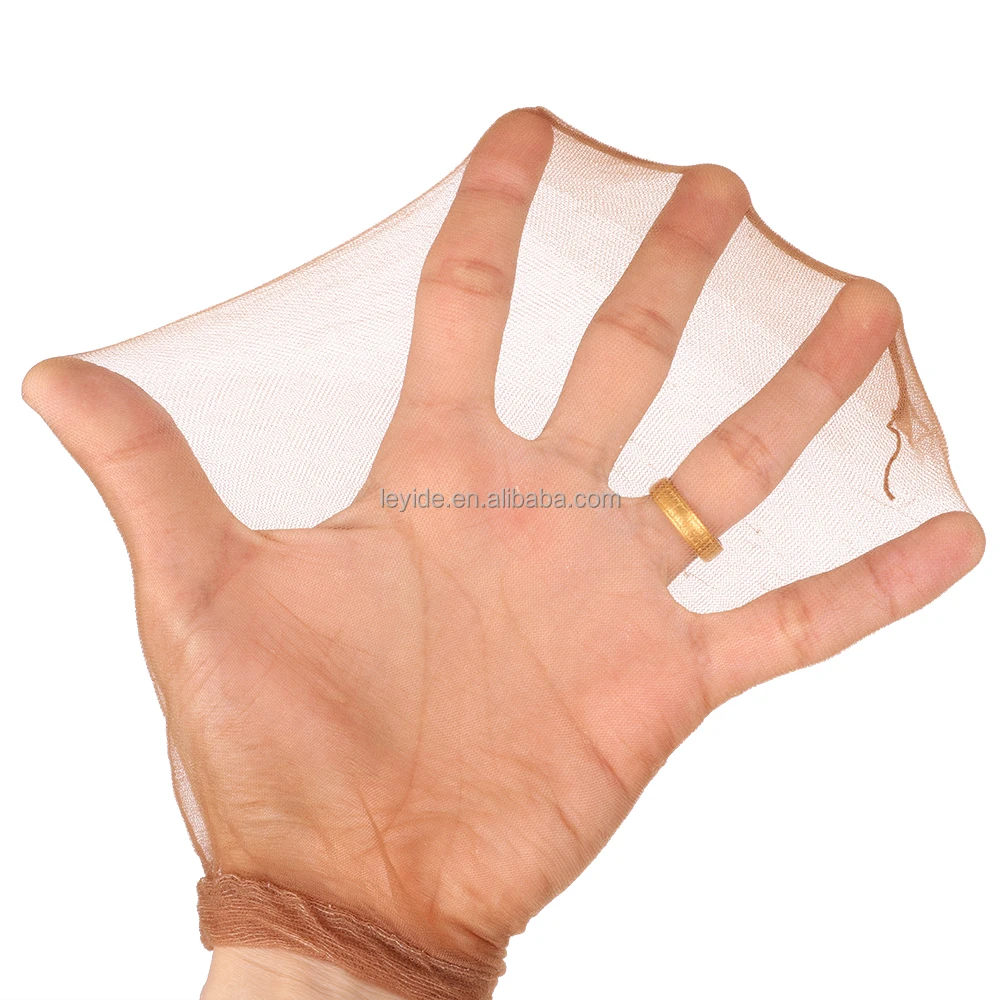 Custom Packaging Ultra Transparent Sheer Stocking Cap Super Thin Hd Wig ...