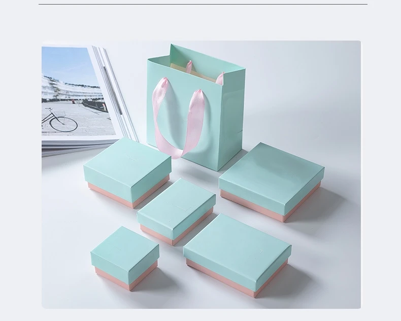 Custom Lid And Base Top And Bottom Box 2 Piece Lid Off Jewelry Rigid ...