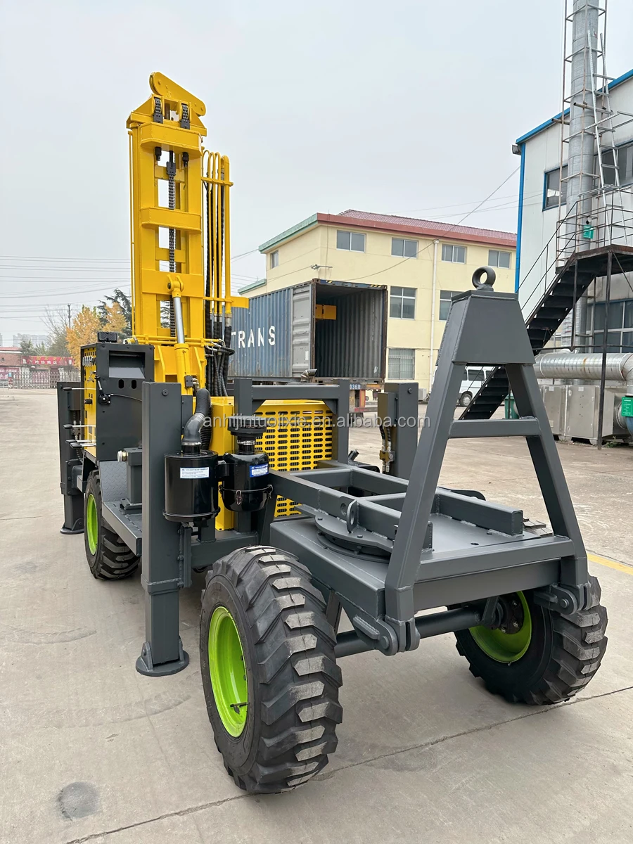 200m Deep Hole Water Well Drilling Rig for Congo & Chile