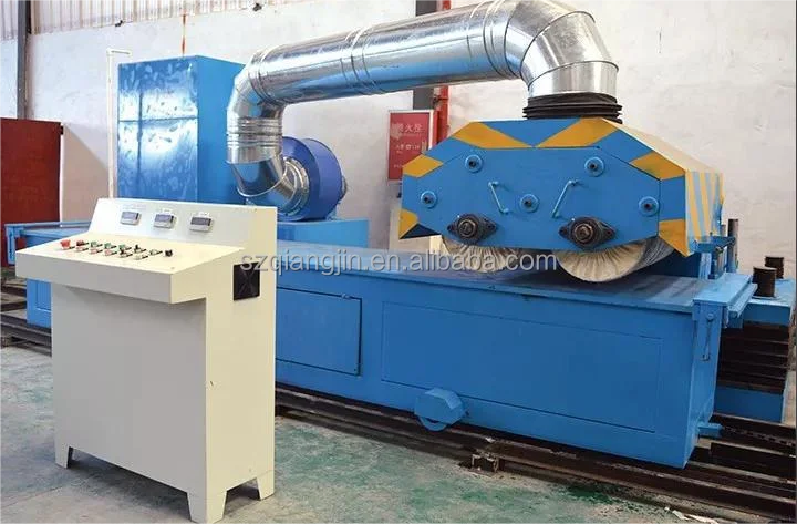 Aluminum Profile Mirror Effect Buffing Polishing Machine Adopt PLC ...