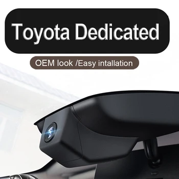 Wifi 4k Car Dvr Video Dash Camera Front And Back Dashcam For Toyota ...