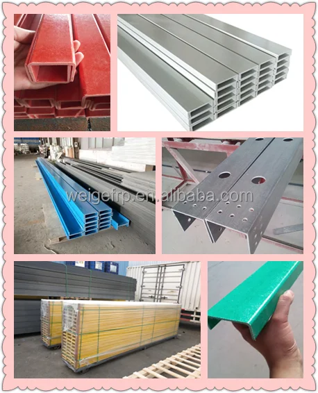 Used As Roof Support Frp Pultrusion Channel - Buy Pultrusion Fiberglass ...