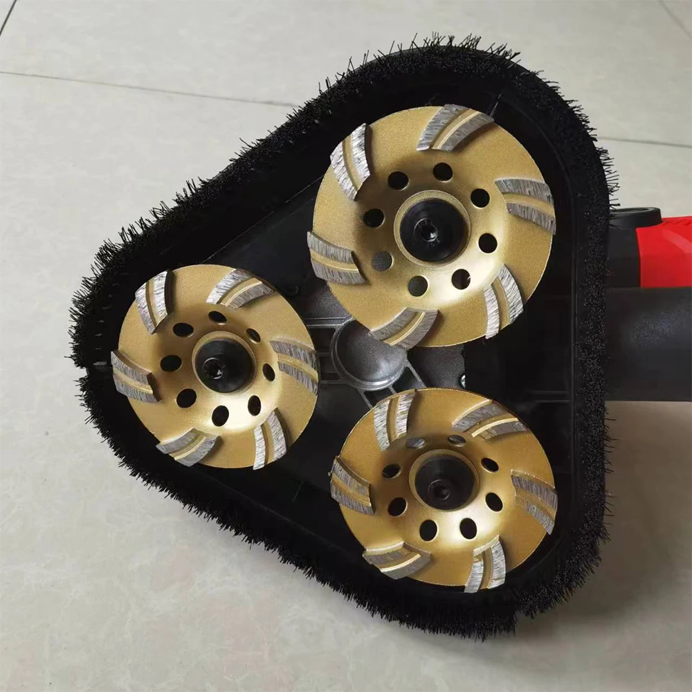 Concrete Floor Surface Rough Grinder Polisher Planer 100mm Diamond Cup ...