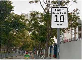 Galvanized Steel Plate Arrow Guide Parking Permit Reflective Traffic ...