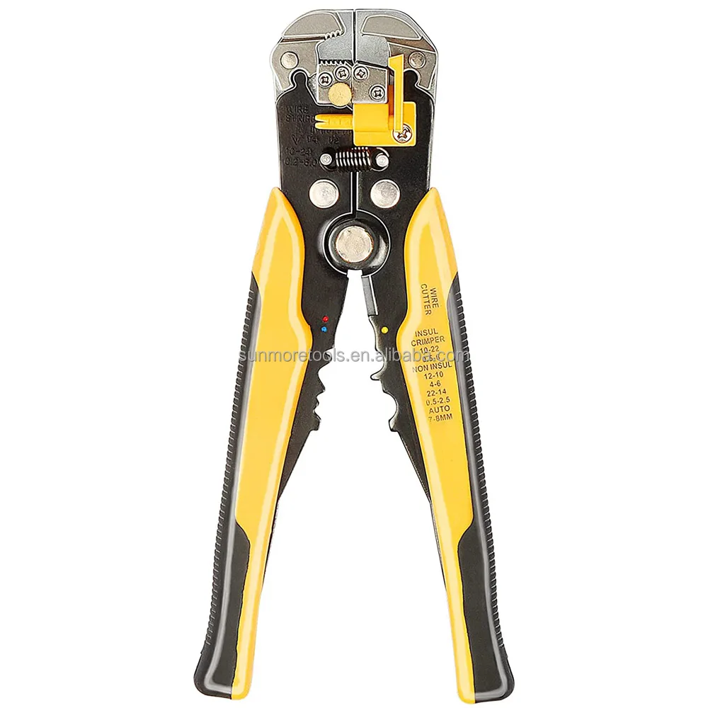 Self-Adjusting Wire Stripper, 8-Inch Wire Stripping Tool Automatic ...