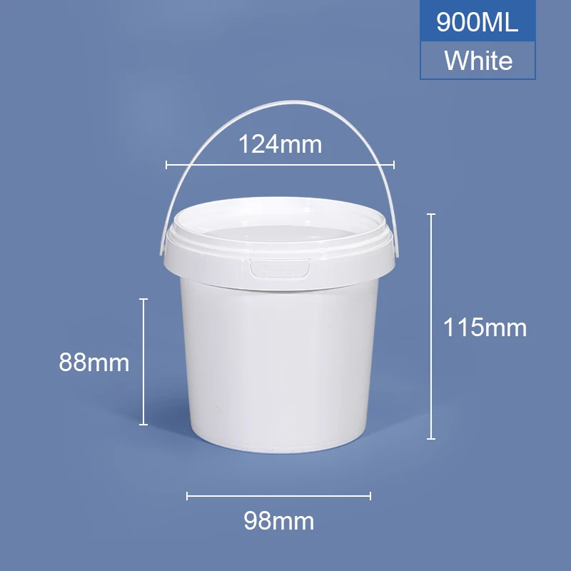 Customized IML Container 100% Food Grade 300ml PP Plastic Beverage Chocolate Spread Food Sauces ...