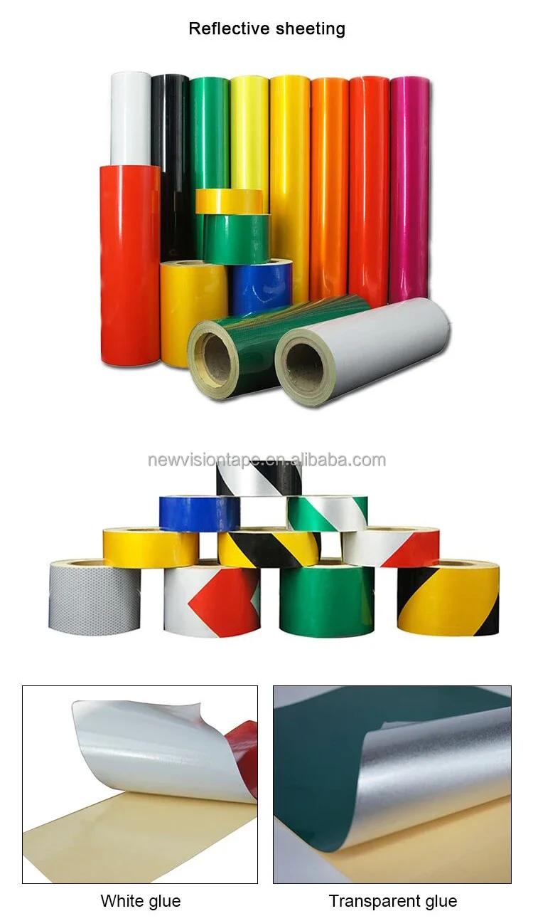Printable Reflective Sheeting Sticker High Intensity Reflective ...