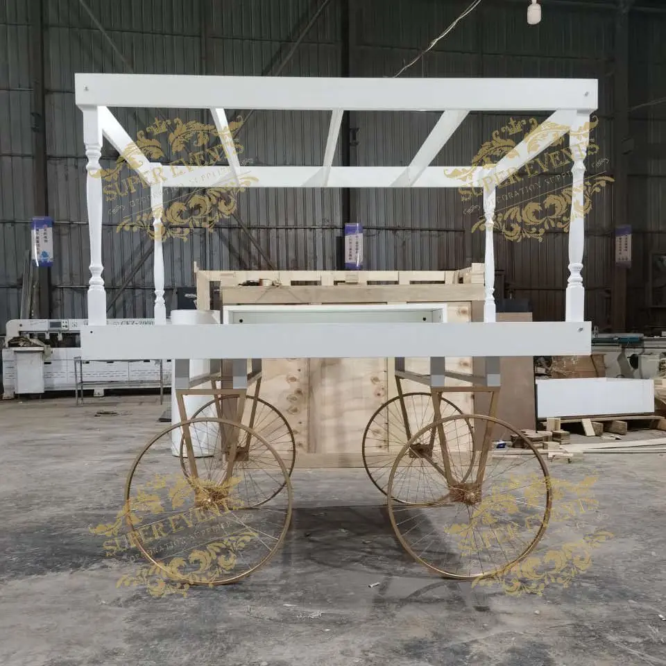 Customized Collapsible Candy Car Flower Candy Carts With Wheels for ...