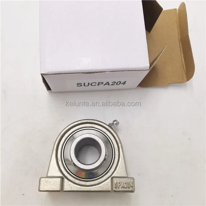 Ucpa Type Pillow Block Bearing Housing Ucpa204 Chrome Steel Bearing Ucpa204 - Buy Pillow Block ...