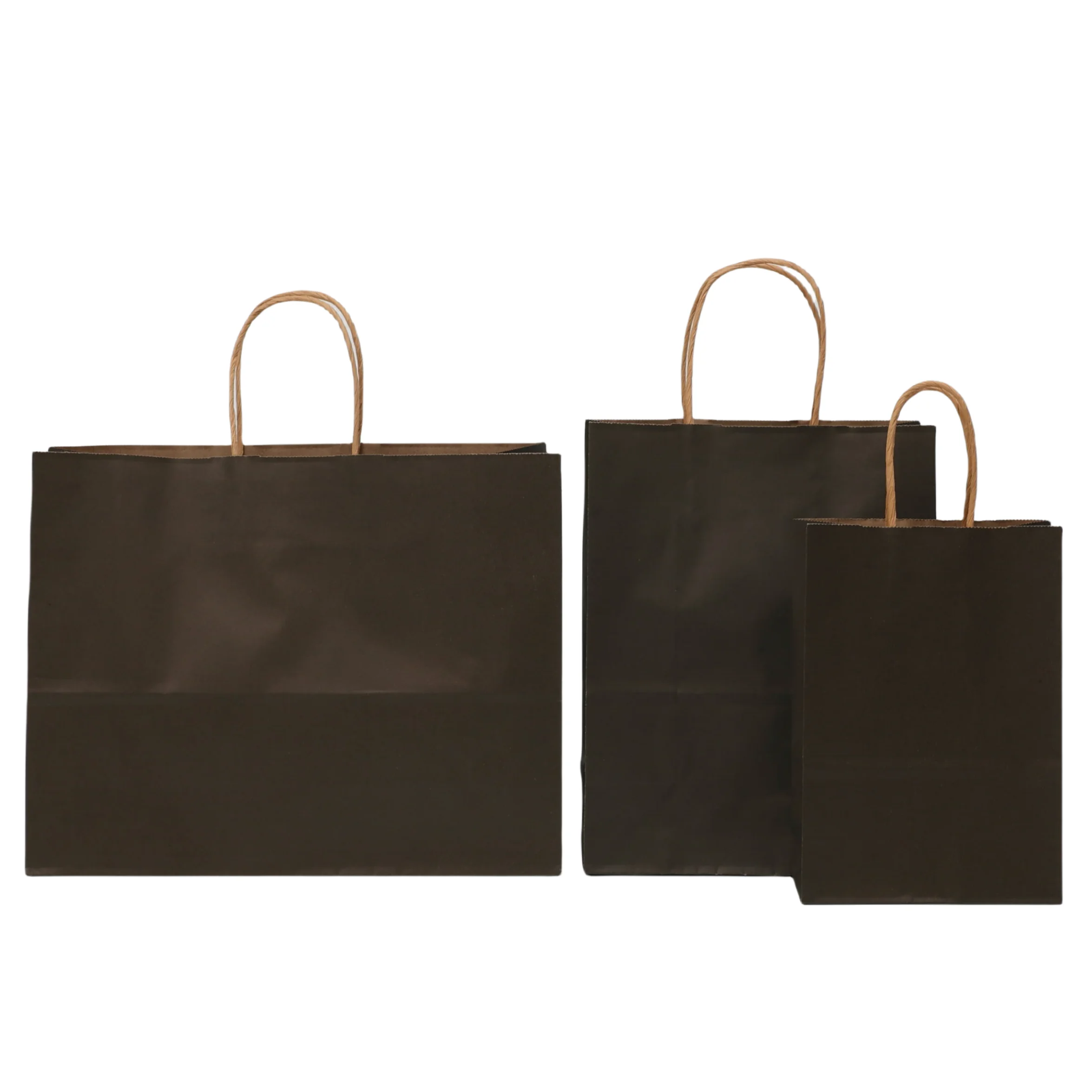 Customized Brown Premium Shopping Bag Luxury Kraft Paper Bag - Buy ...