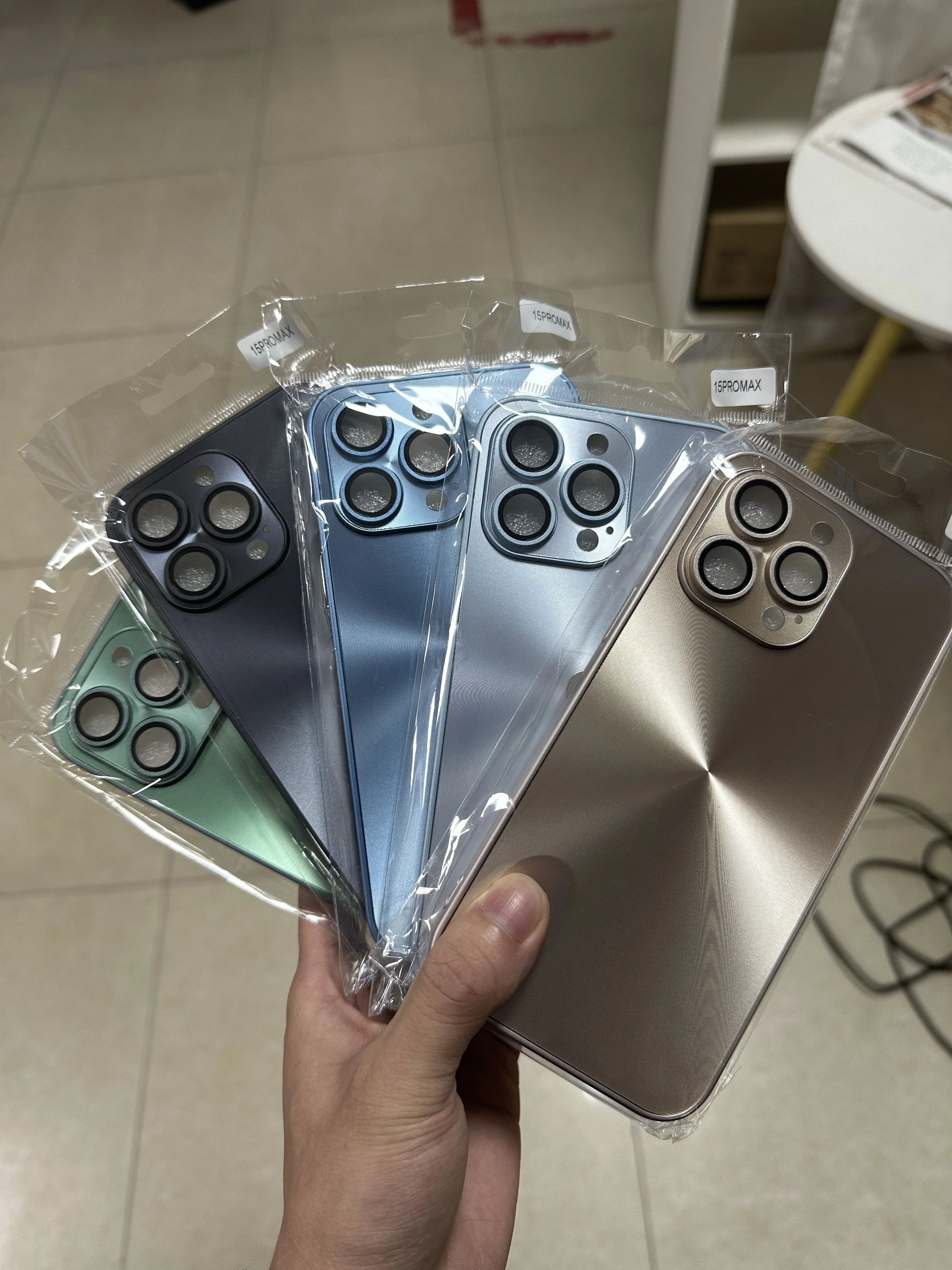 Plating Vintage Gradient Laser Cd Pattern Shockproof Tempered Glass ...