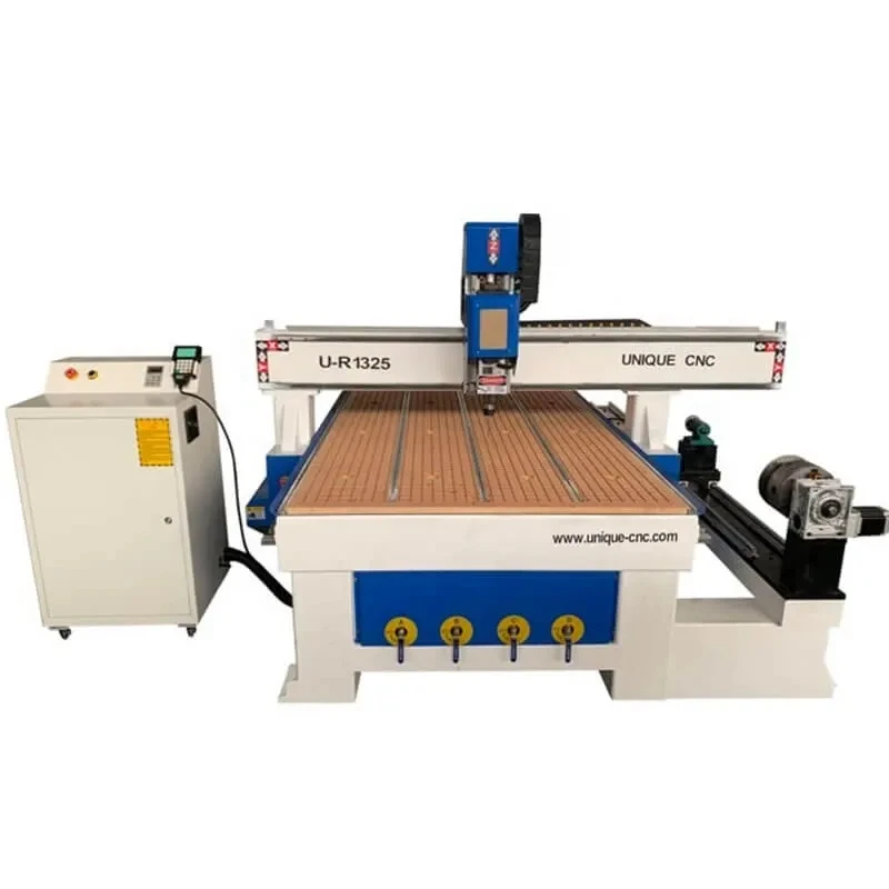 4 Axis Rotary Axis CNC Router for Wood Cutting & Engraving