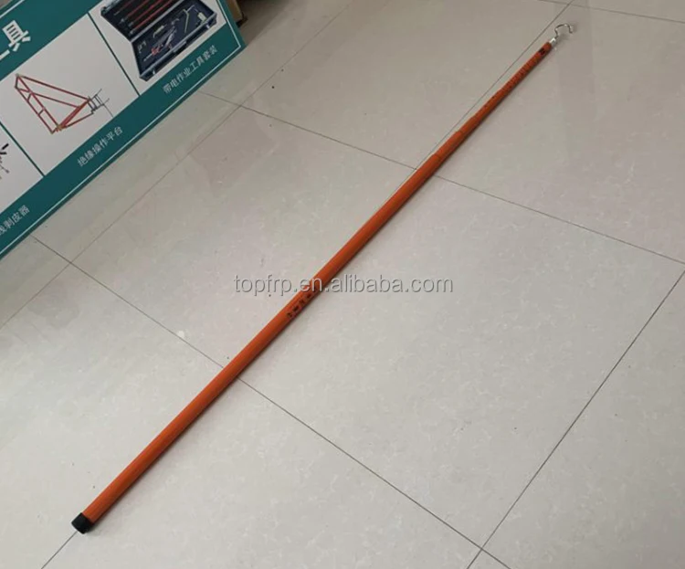 Insulated Fiberglass Height Measuring Rod - Telescopic Measuring Stick ...